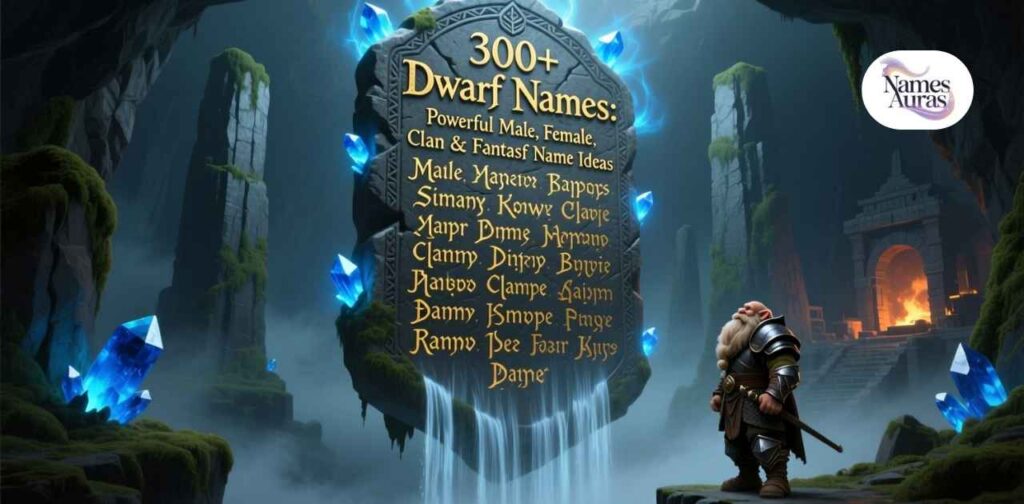 300+ Dwarf Names: Powerful Male, Female, Clan & Fantasy Dwarf Name Ideas