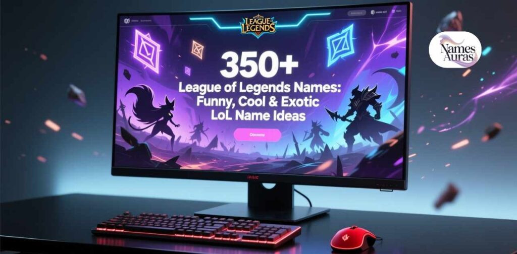 350+ League of Legends Names: Funny, Cool & Exotic LoL Name Ideas