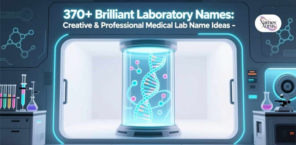 370+ Brilliant Laboratory Names: Creative & Professional Medical Lab ...