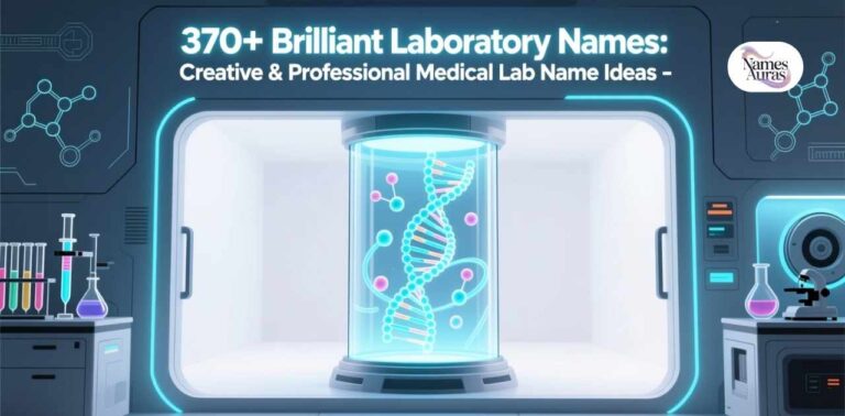 370+ Brilliant Laboratory Names: Creative & Professional Medical Lab ...
