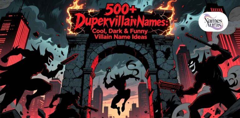500+ Supervillain Names: Cool, Dark & Funny Villain Name Ideas