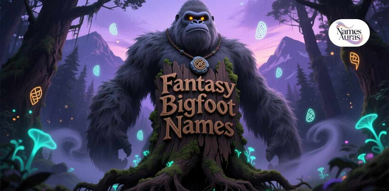 Bigfoot Names: Legendary Bigfoot Name Ideas