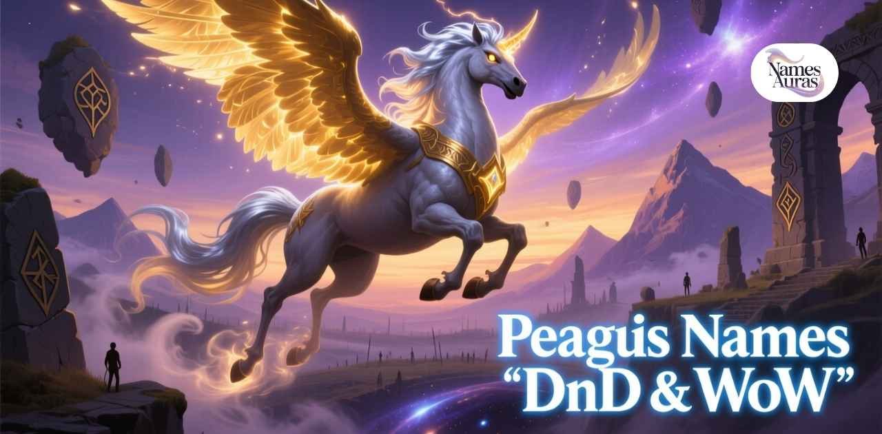 450+ Majestic Pegasus Names: Unique, Powerful, and Mythical Name Ideas