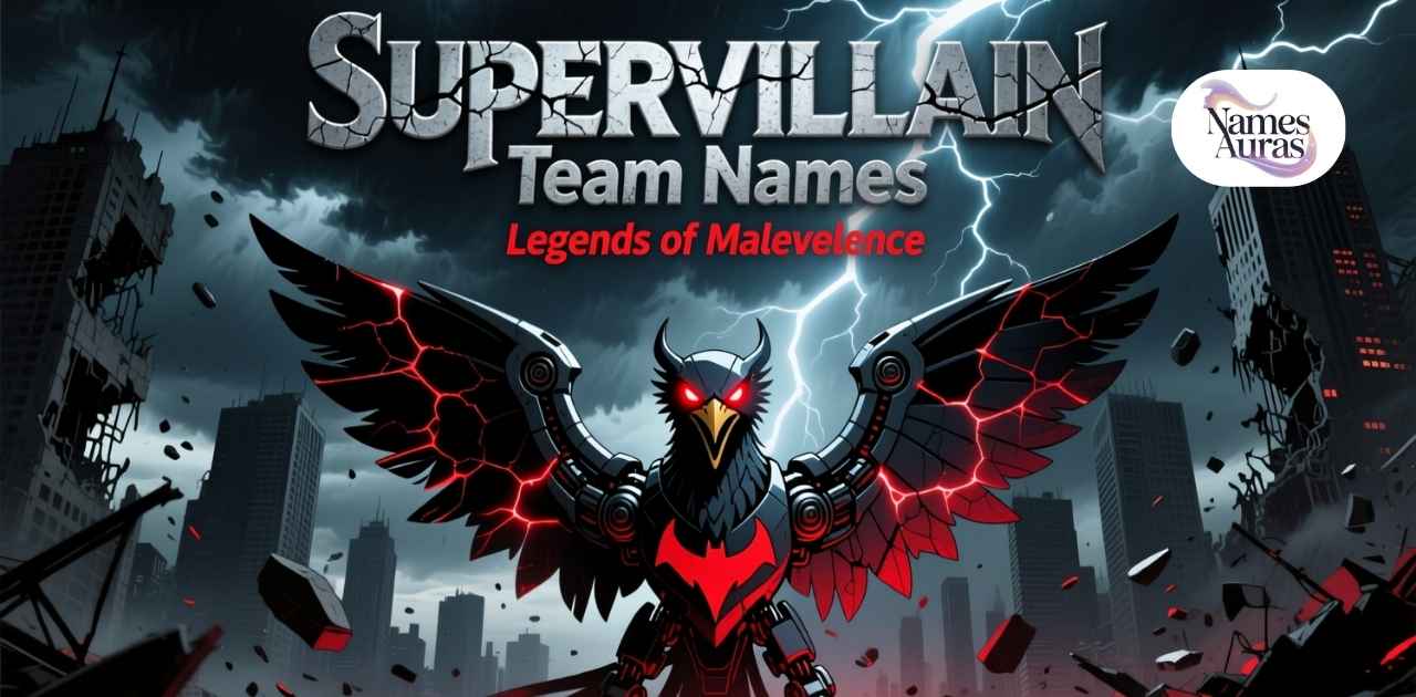 500+ Supervillain Names: Cool, Dark & Funny Villain Name Ideas