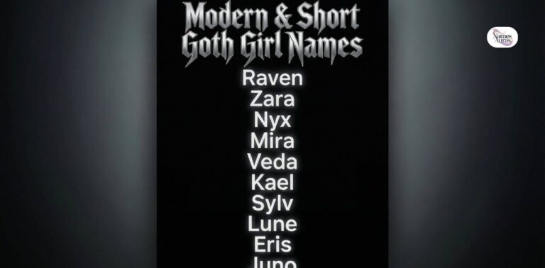 Gothic & Goth Girl Names 2026: 120+ Victorian, Witchy, Modern ...